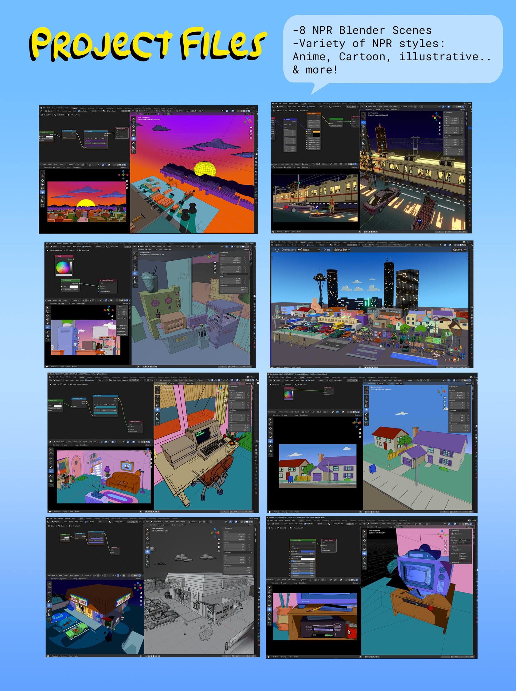 Blender NPR Master Pack – veryveig